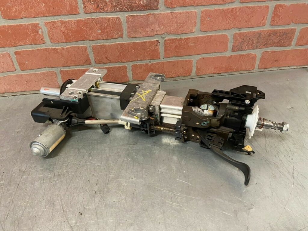 06-08 CHEVROLET CORVETTE C6 COMPLETE STEERING COLUMN W/ TELESCOPING ...