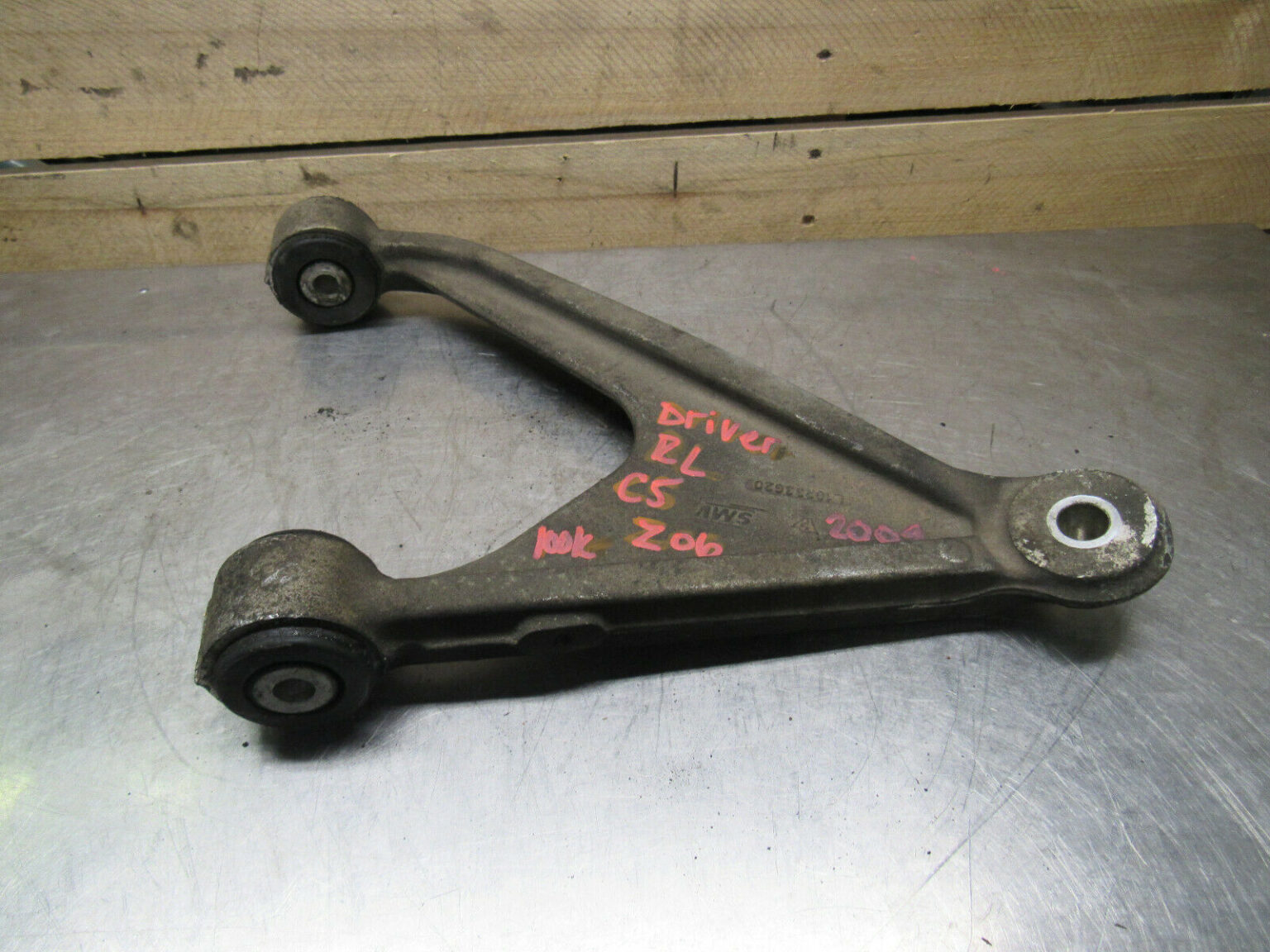 97-04 Corvette C5 REAR Upper Control Arm LEFT DRIVER A Arm Wishbone ...